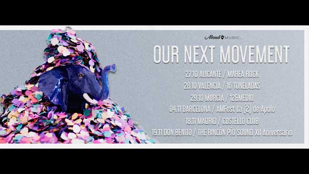 Primeras fechas para la gira de Our Next Movement - Rock Culture