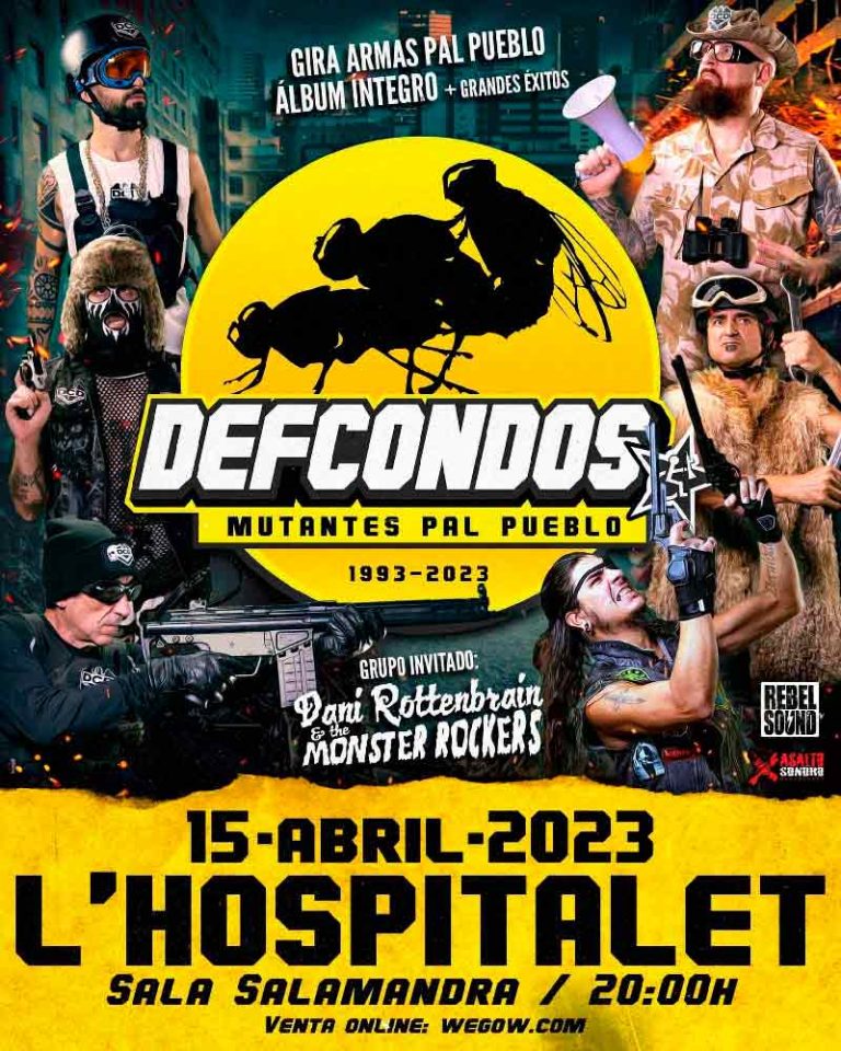 Def Con Dos y su gira Armas pal pueblo 1993-2023 llega a Barcelona ...