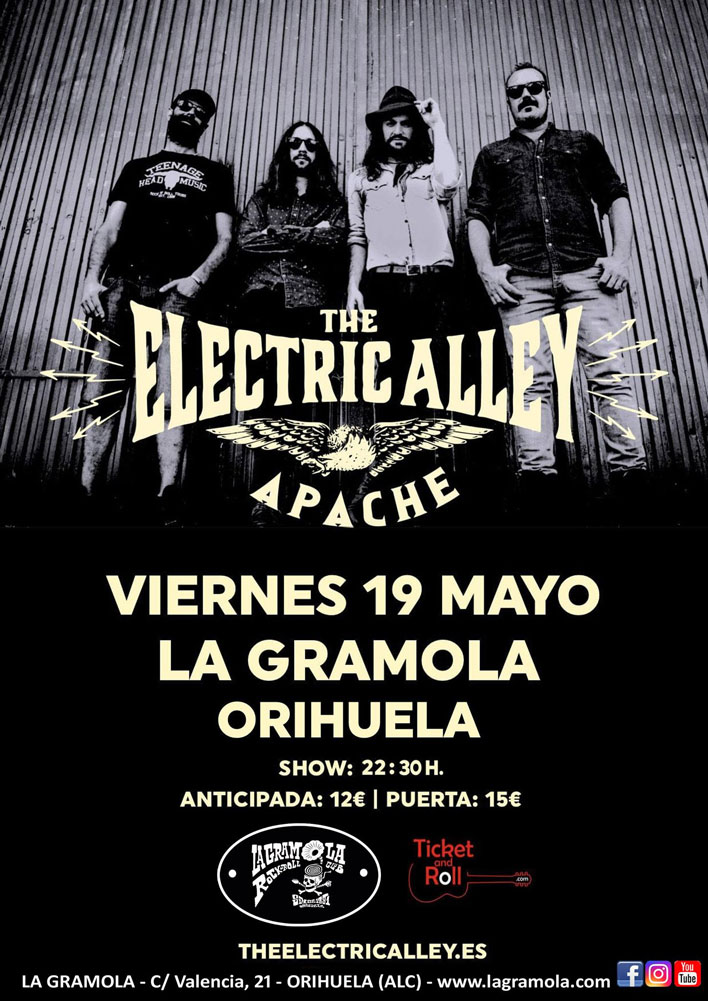 Agenda: The Electric Alley en La Gramola (Orihuela) - Rock Culture