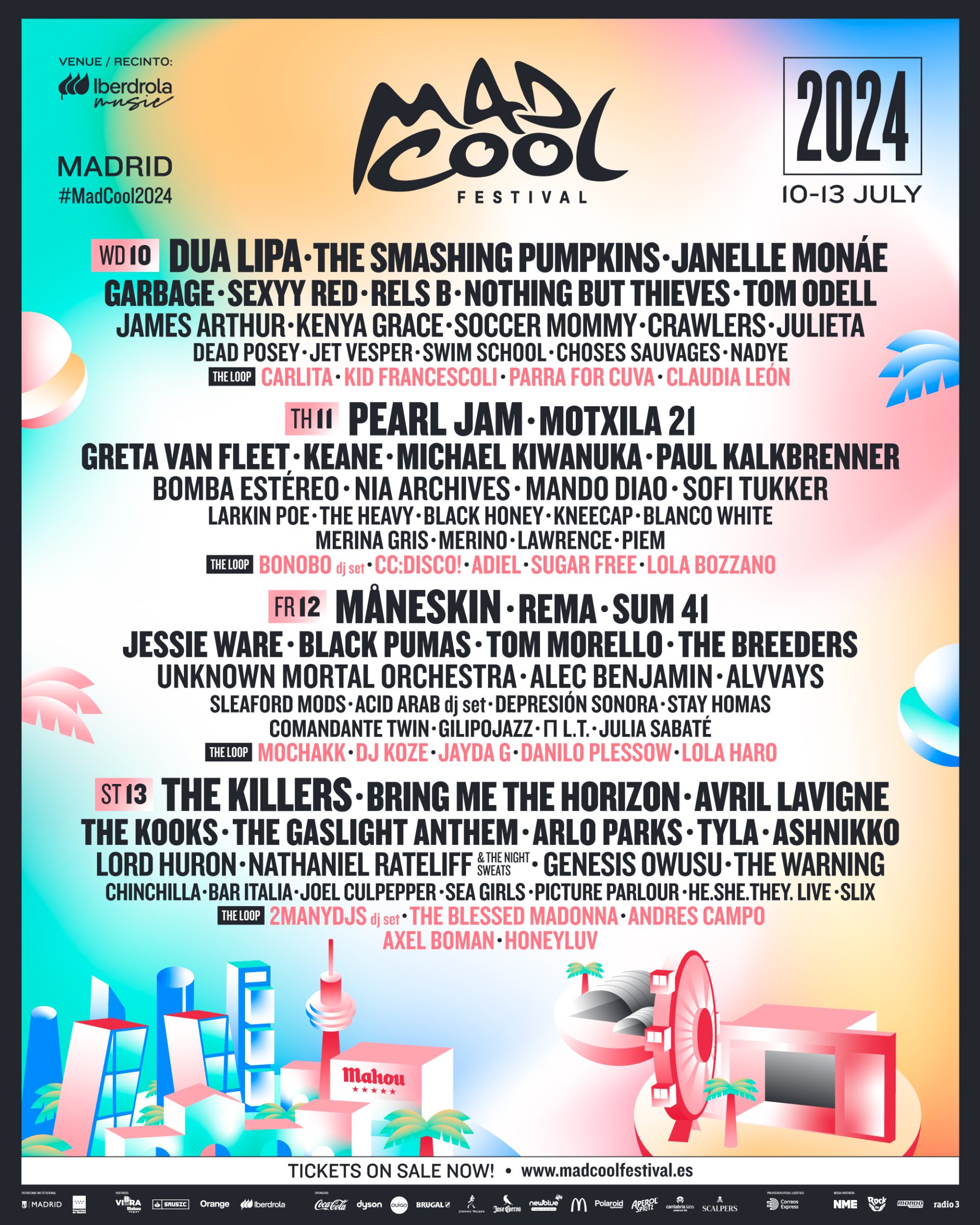 Mad Cool agota sus tickets VIP 2024 - Rock Culture
