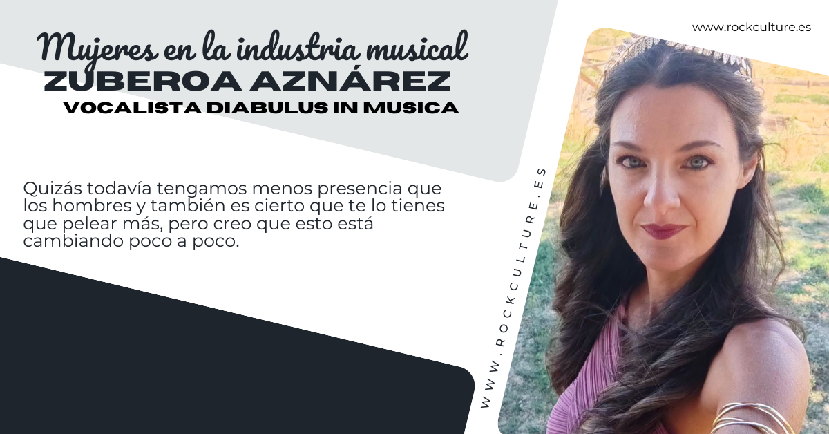 Mujeres en la industria musical: Zuberoa Aznárez (vocalista Diabulus In ...