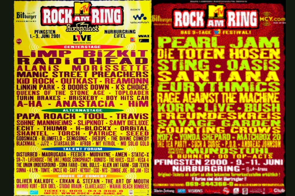 Rock Am Ring 40 años: Mejores conciertos del 2000 - 2009 - Rock Culture