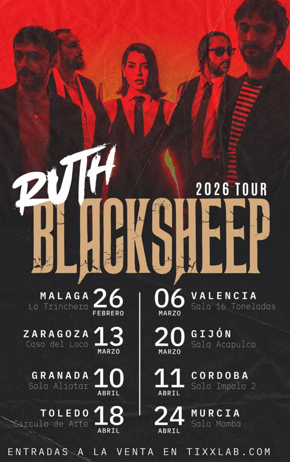 Ruth Lorenzo lleva su Blacksheep de gira por España - Rock Culture