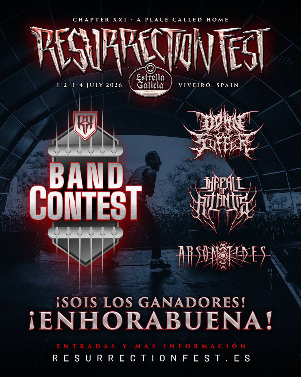 Band Contest Resurrection Fest 2026 - Rock Culture